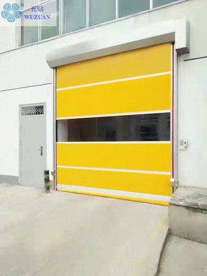 Automatic Plastic Roll up Door with Radar Sensor PVC Fast Door High ...