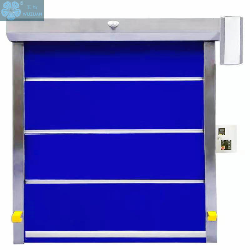 Factory Warehouse Rolling Shutter Industrial Pull Cord Rapid Action PVC ...