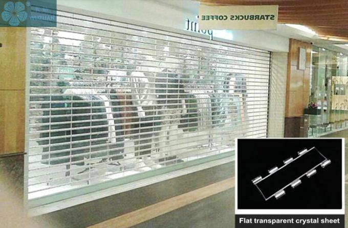 SS316 Clear Roller Shutters