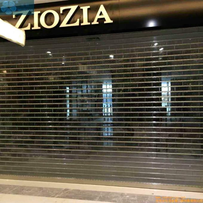 Anti Theft 2.2mm PC SS 201 Clear Roller Shutters