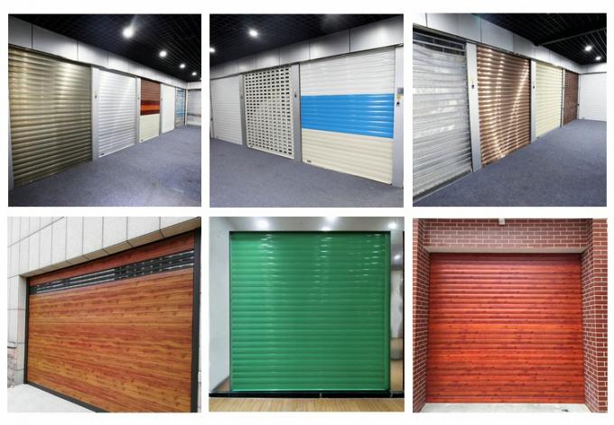 Anodizing Aluminium Slats Roller Shutter Doors